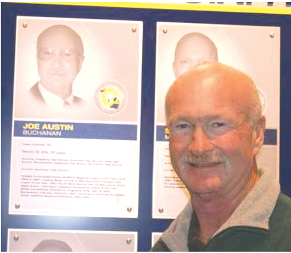 Legend honored: Longtime high school football coach Joe Austin, whose ...